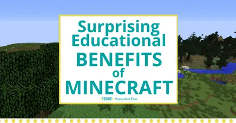 Surprising Educational Benefits of Minecraft - Techie Homeschool Mom