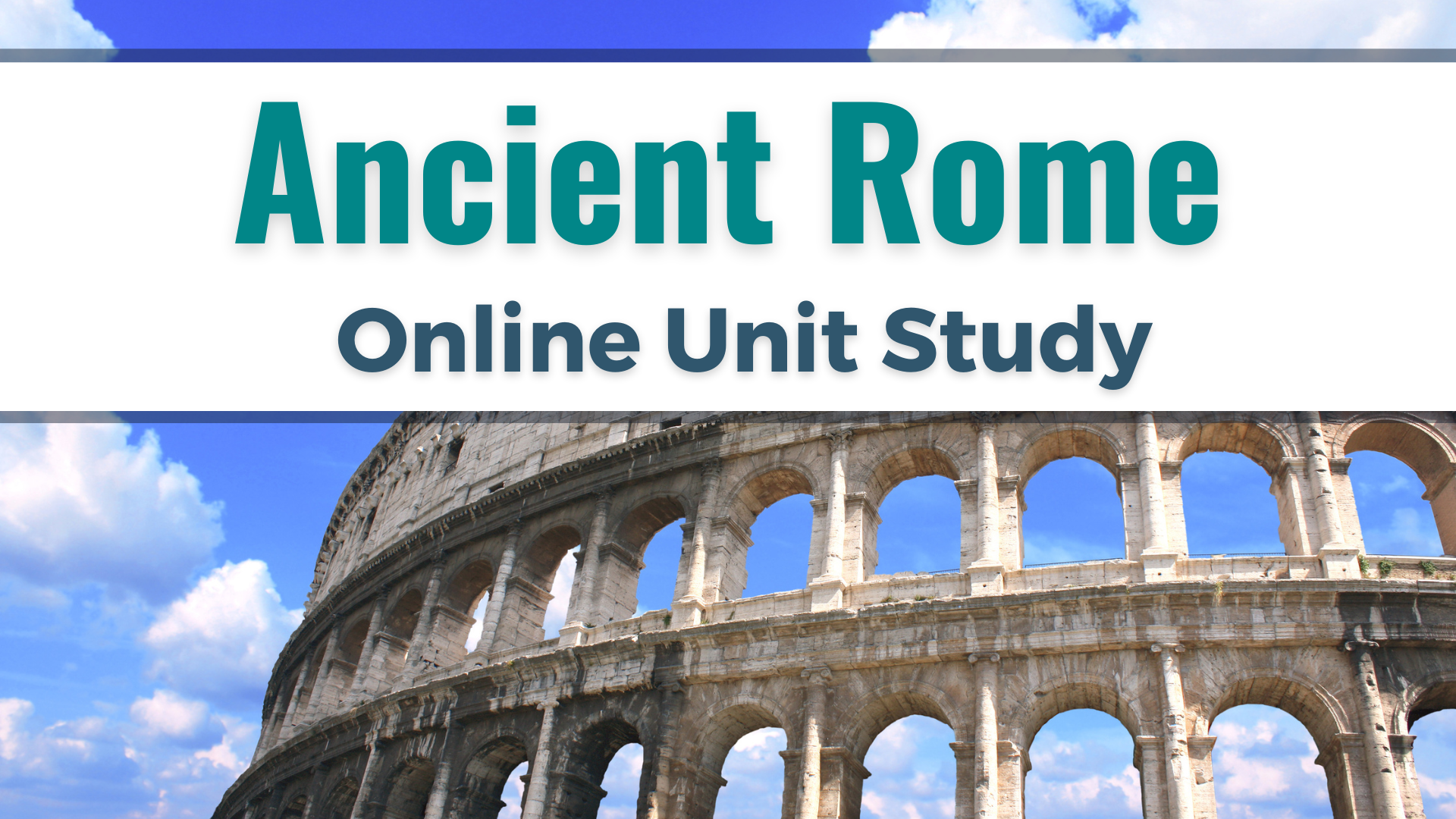 Ancient Rome Online Unit Study - Techie Homeschool Mom