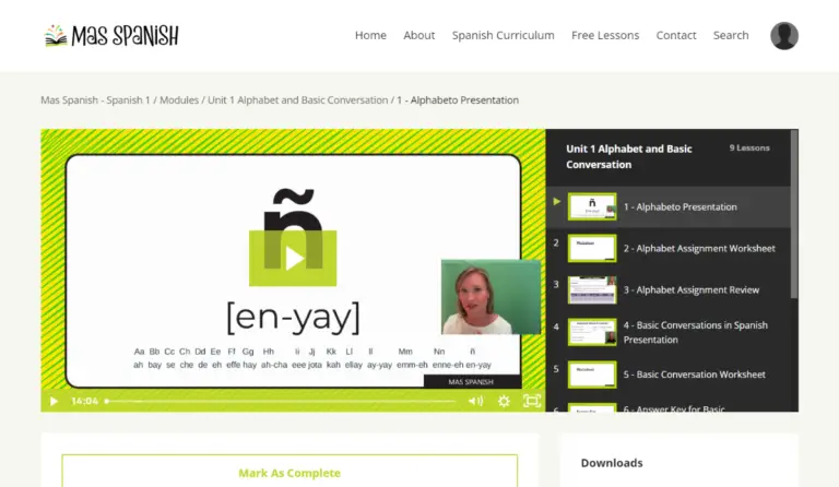 Interactive (and Affordable!) Spanish Homeschool Curriculum