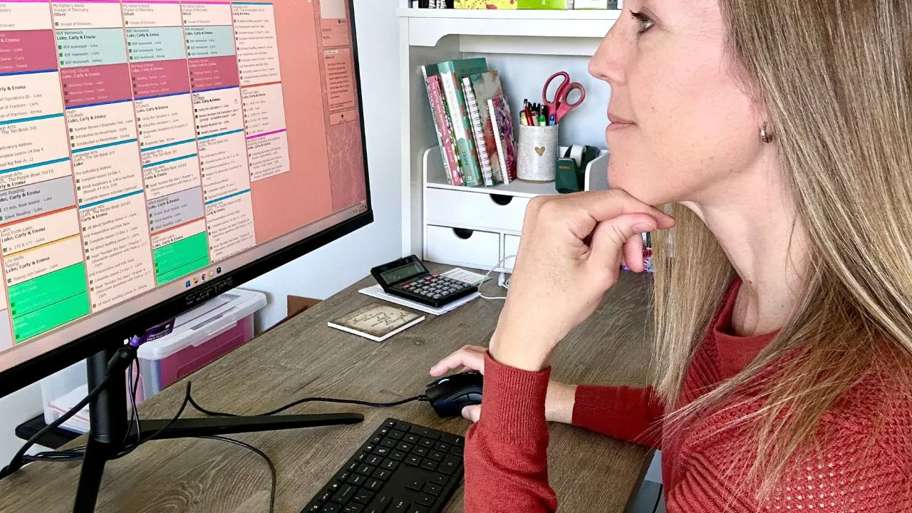 Homeschool Planning with the BEST Homeschool Digital Planner